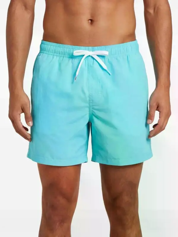 Sundek Logo Patch Swim Shorts