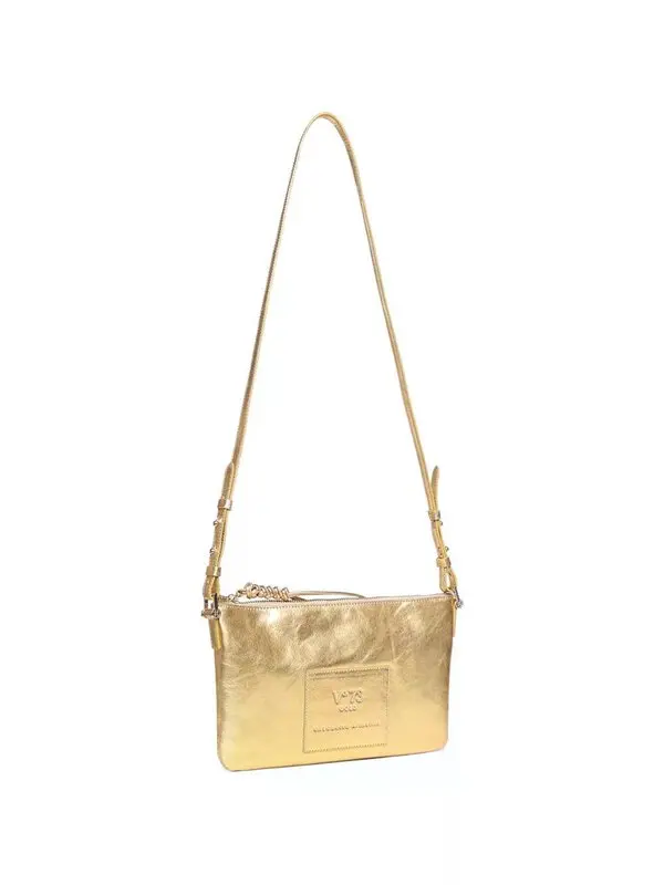 V°73 Metallic Logo Patch Shoulder Bag