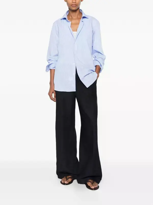VELA SHOP Vertical Stripe Shirt