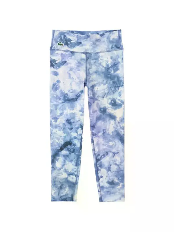 Lacoste Logo-appliqué Printed Sport Leggings