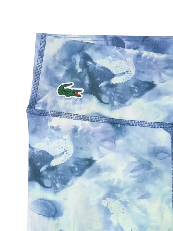 Lacoste Logo-appliqué Printed Sport Leggings