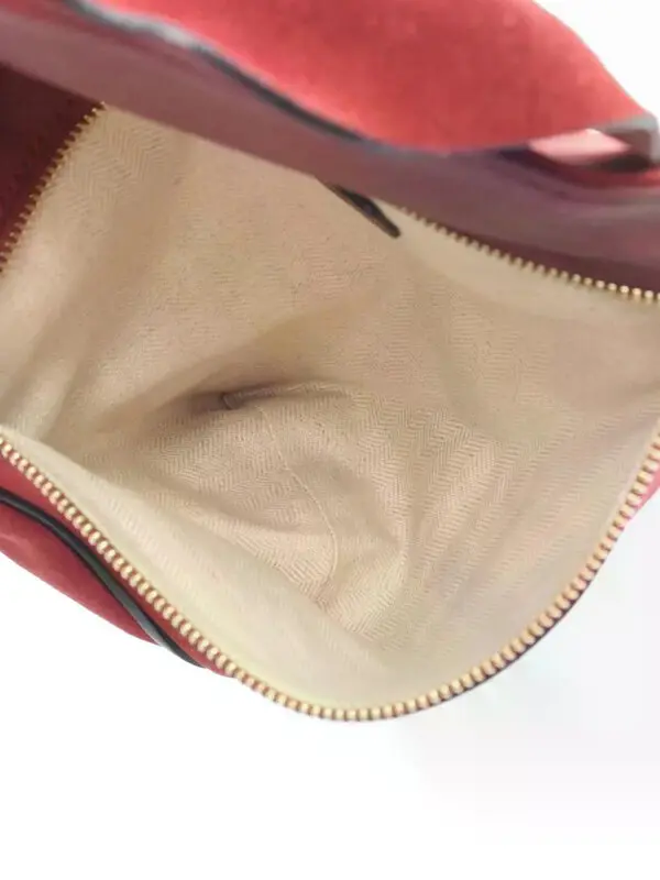 Loewe Anagram Suede Clutch Bag