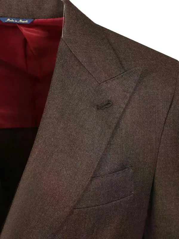 AL DUCA D’AOSTA 1902 Double-breasted Flannel Suit