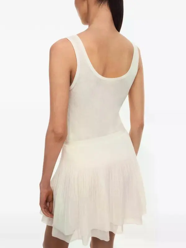 12 STOREEZ Lattice Ribbed Tank Top