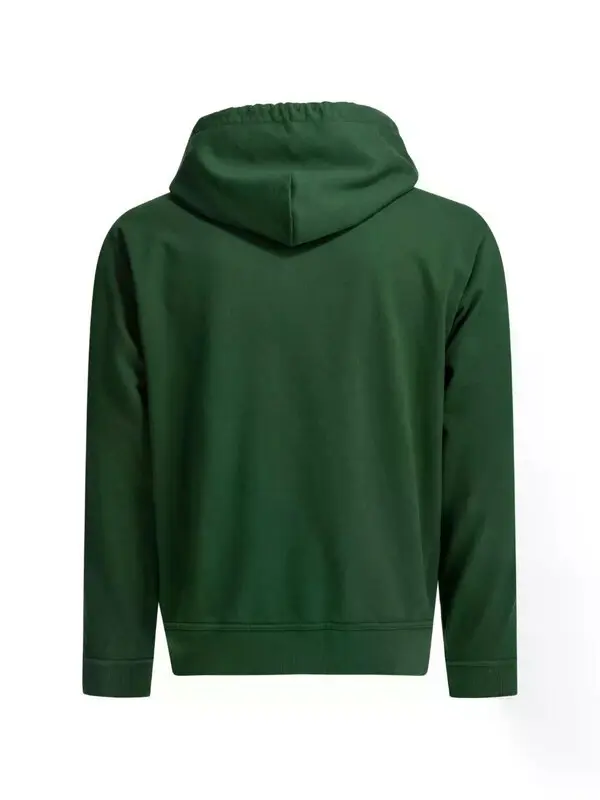 DANTON Logo Patch Zip-up Hoodie