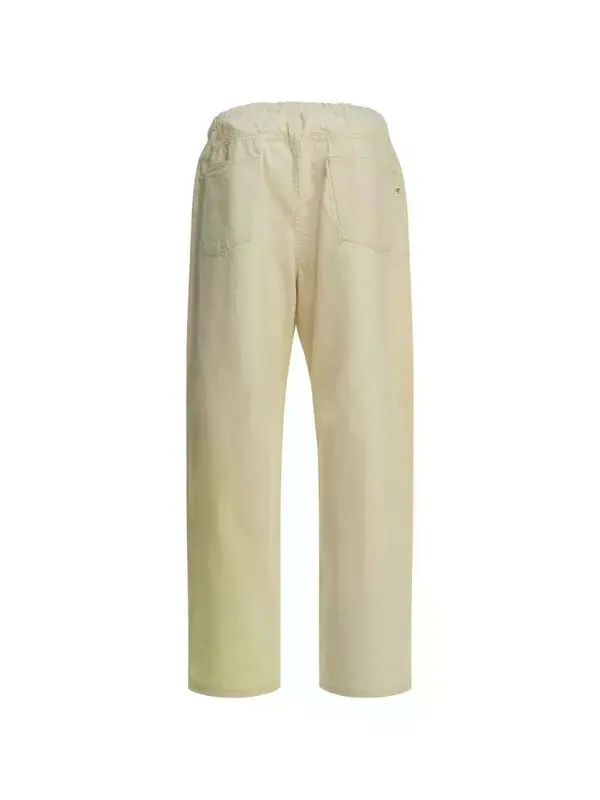 DANTON Belted Elasticated-waist Jeans