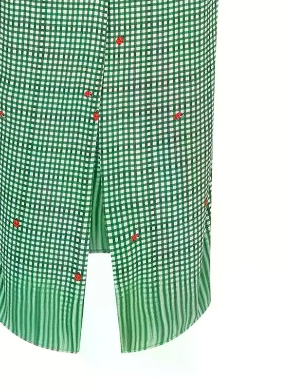 Bernadette Baby Gingham-print Shirt Dress