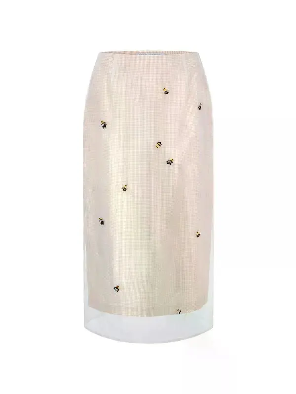 Bernadette Roxanne Mid Skirt - Neutrals