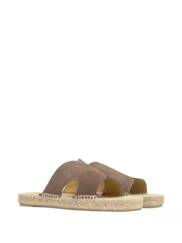 CastaÑer Priya Suede Espadrilles - Neutrals