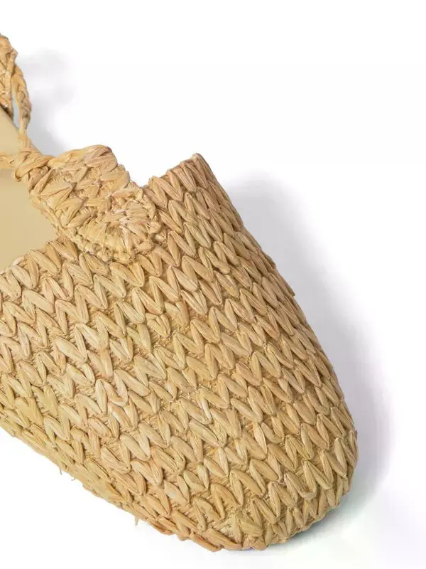 CastaÑer Gilda Braided Raffia Espadrilles