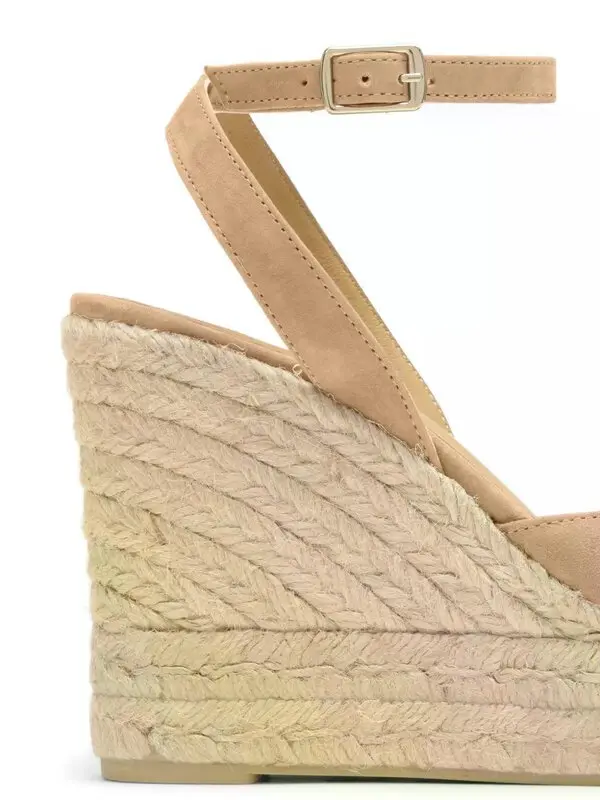CastaÑer Blair Suede Wedge Sandals