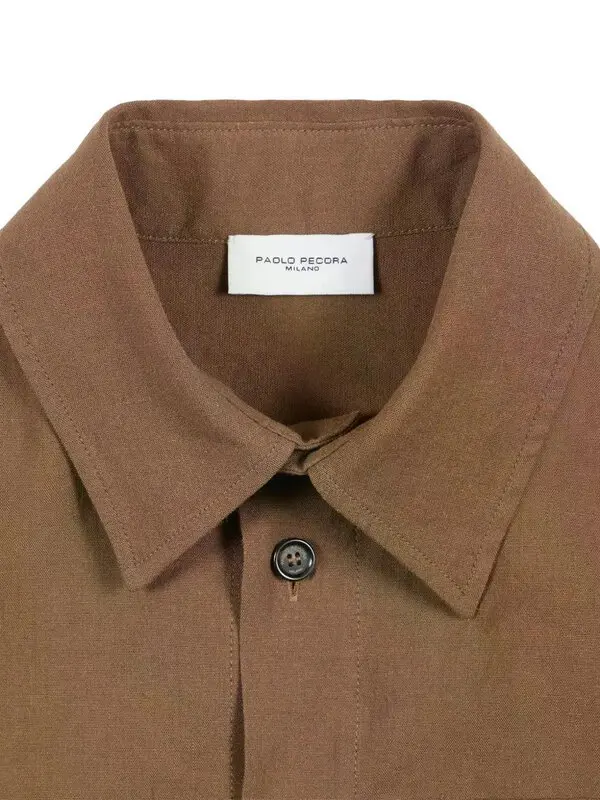 PAOLO PECORA Flap-pocket Shirt