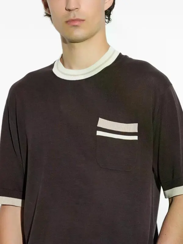 PAOLO PECORA Short-sleeve Crew Neck Sweater