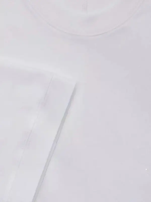 PAOLO PECORA Loose-fit Drop-shoulder T-shirt - White