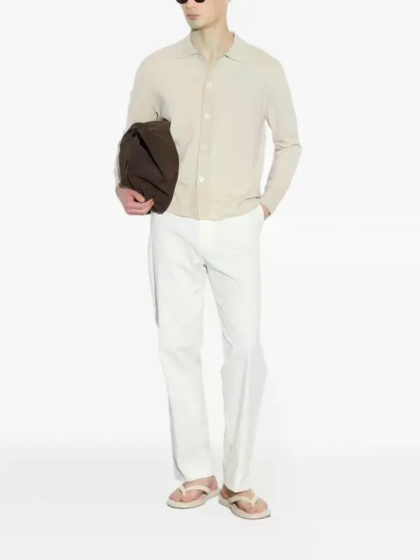 PAOLO PECORA Loose-fit Knitted Shirt