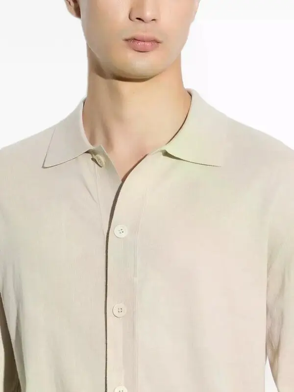 PAOLO PECORA Loose-fit Knitted Shirt