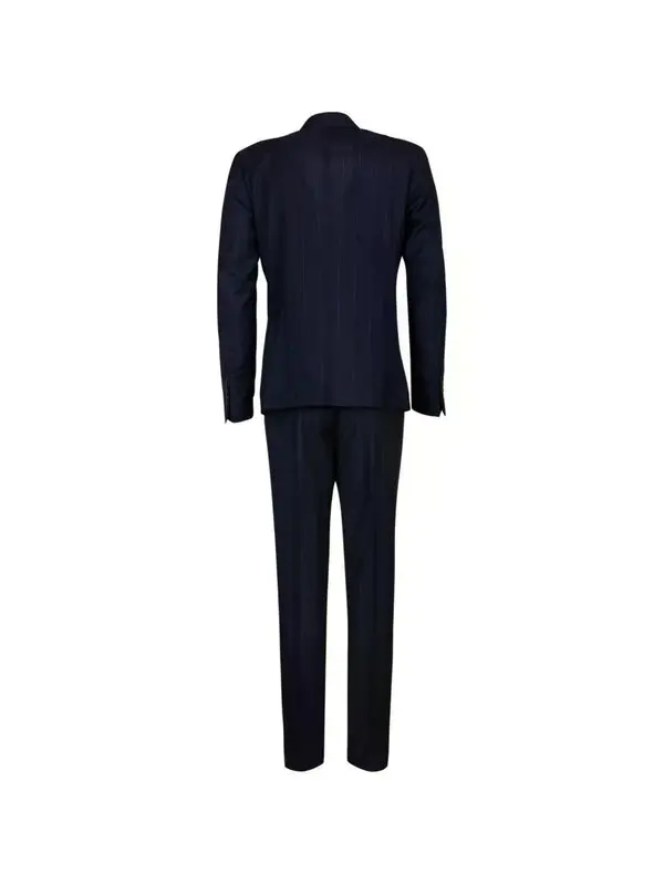 ALESSANDRO GILLES Pinstriped Double-breasted Suit