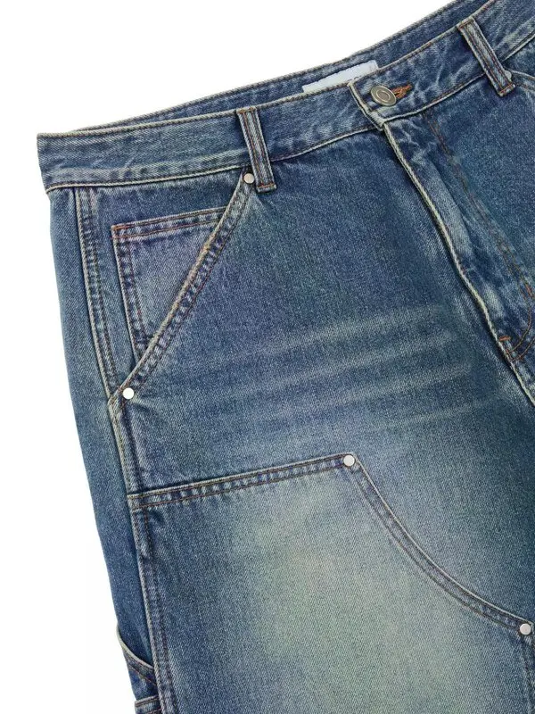 STUDIO TOMBOY Carpenter-style Paneled Shorts