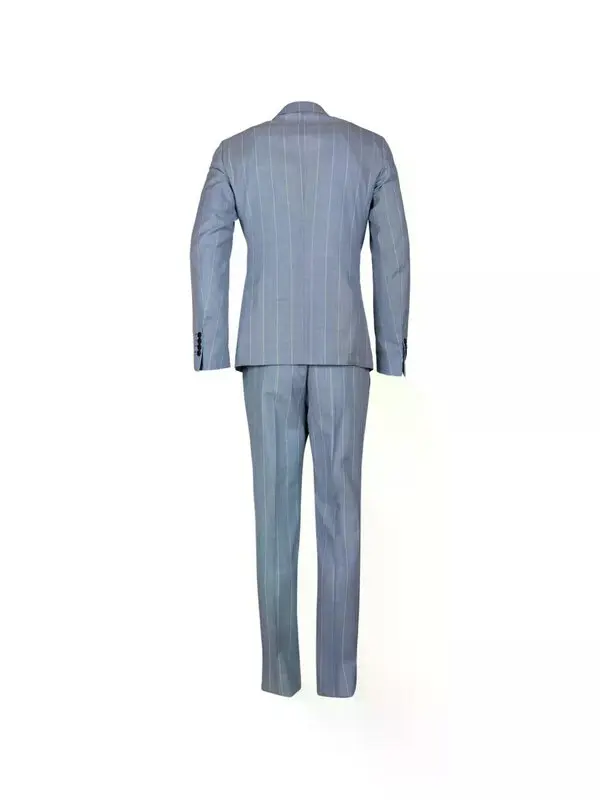 ALESSANDRO GILLES Pinstripe Double-breasted Suit
