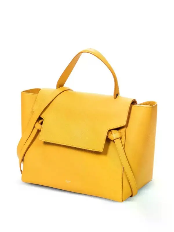 Celine Mini Belt Leather Tote Bag