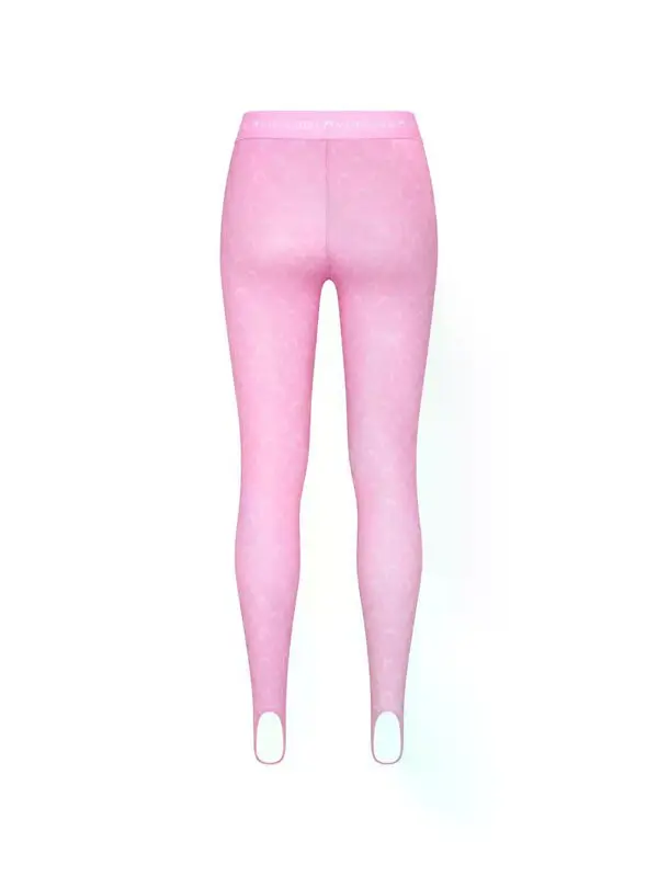 MARINE SERRE Moon Stirrup Leggings