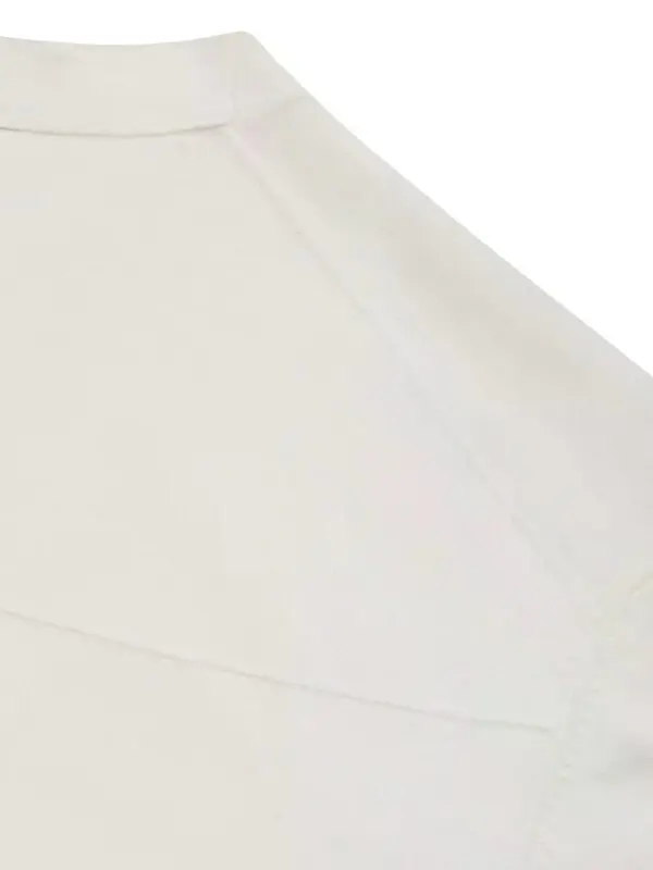 PAOLO PECORA Short Sleeve Crew Neck Sweater