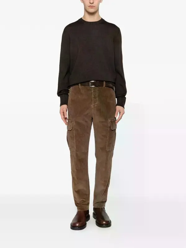 Incotex Corduroy Cargo Trousers