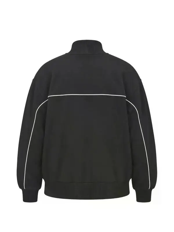 Lacoste Logo Embroidered Zip-fastening Sweatshirt