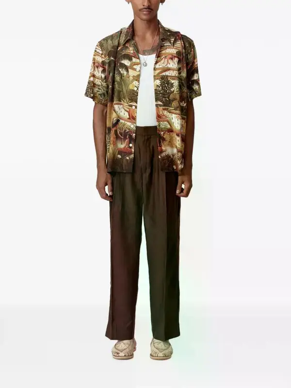 ENDLESS JOY Subak Printed Short-sleeve Shirt