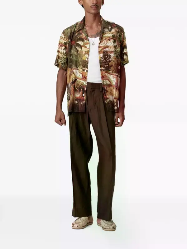 ENDLESS JOY Subak Printed Short-sleeve Shirt