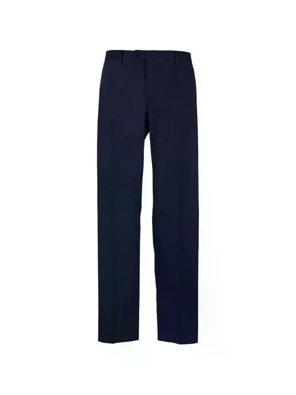 BRIGLIA 1949 Navy Tailored Trousers - Blue