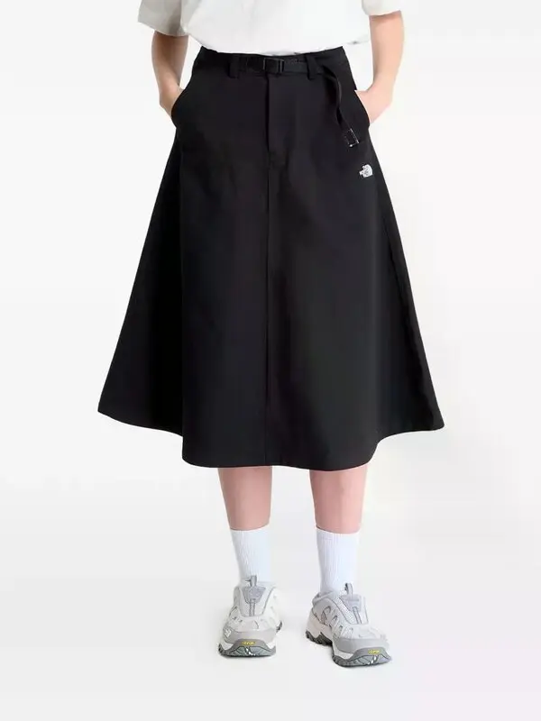 The North Face Belted A-line Midi Skirt - Black