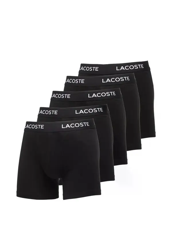 Lacoste Logo-waistband Boxers - Black