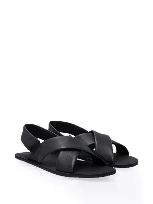 GROUNDIES Crossover Strap Slingback Sandals