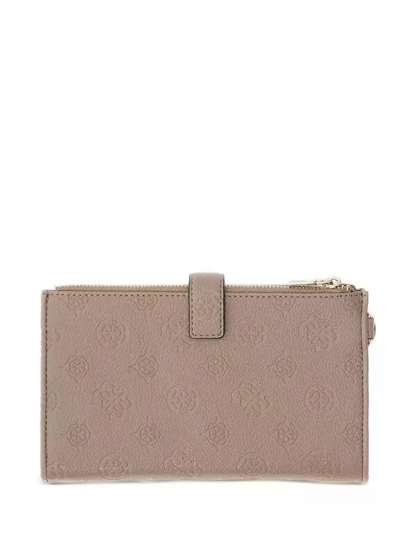 Guess Logo-embossed Zip-around Wallet