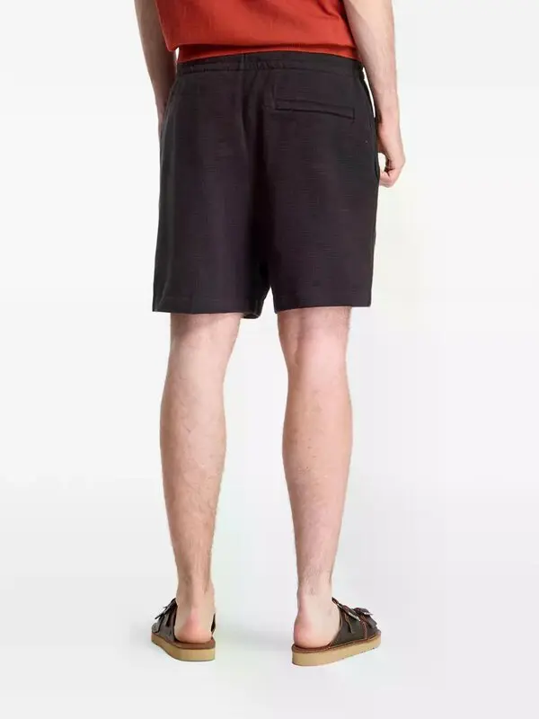 Calvin Klein Waffle-knit Drawstring Shorts
