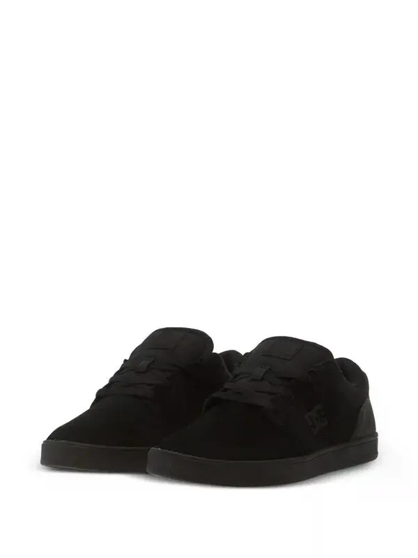 DC SHOES Logo Patch Lace-up Sneakers