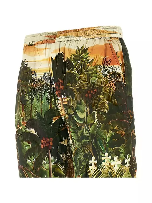 ENDLESS JOY Subak Tropical-print Shorts
