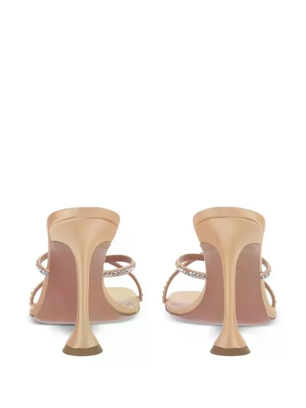 Amina Muaddi Sally Crystal-embellished Sandals