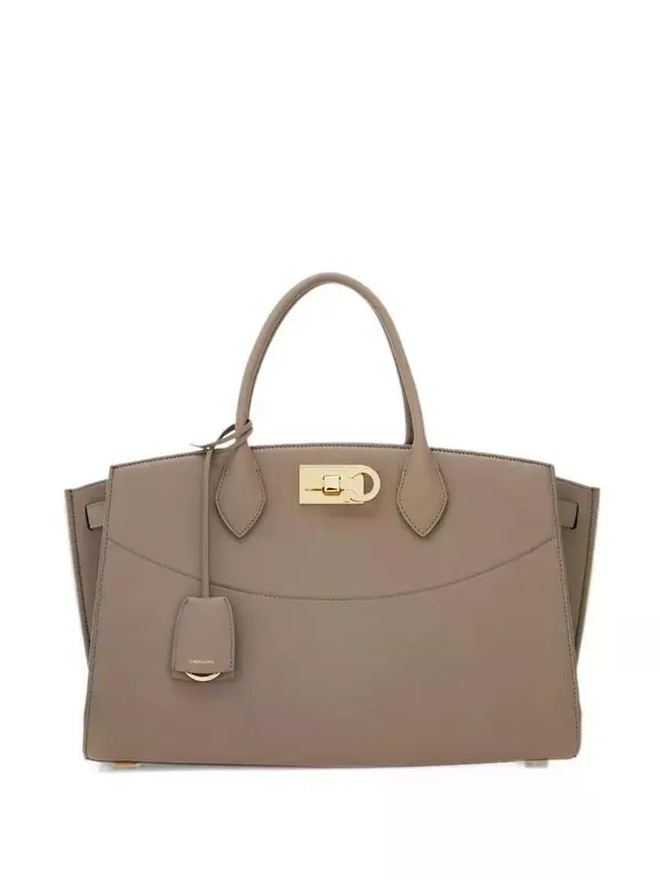 FERRAGAMO Studio Tote Bag - Neutrals
