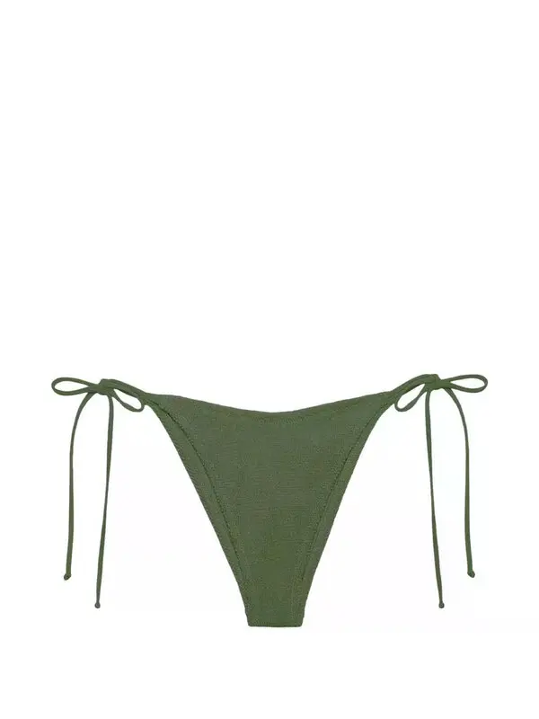 MC2 SAINT BARTH Crinkle-fabric Bikini Bottoms