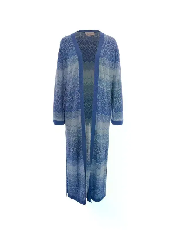 MC2 SAINT BARTH Tonia Chevron-knit Cardigan