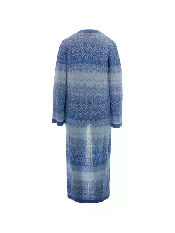 MC2 SAINT BARTH Tonia Chevron-knit Cardigan