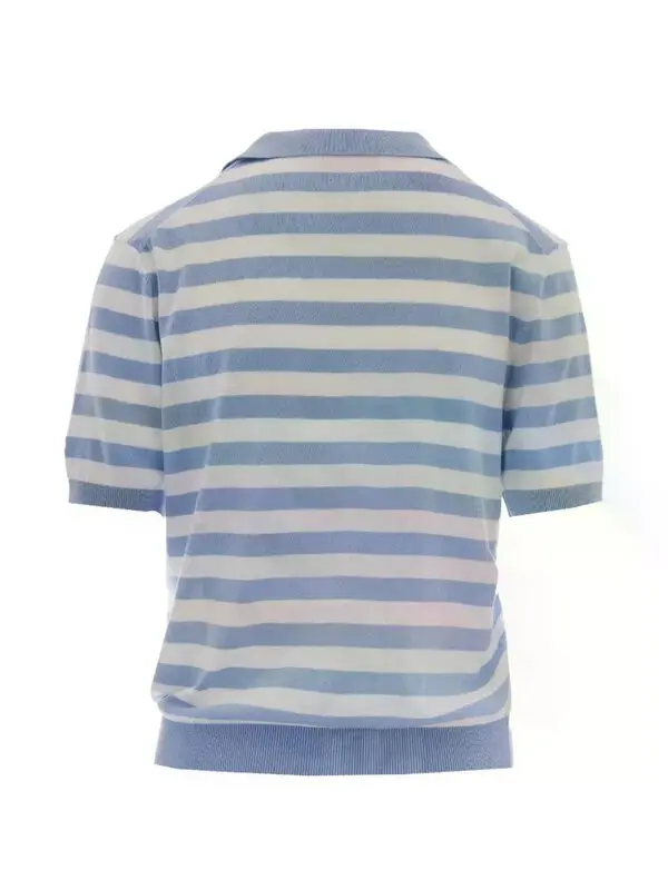 MC2 SAINT BARTH Evonne Striped Short-sleeve T-shirt