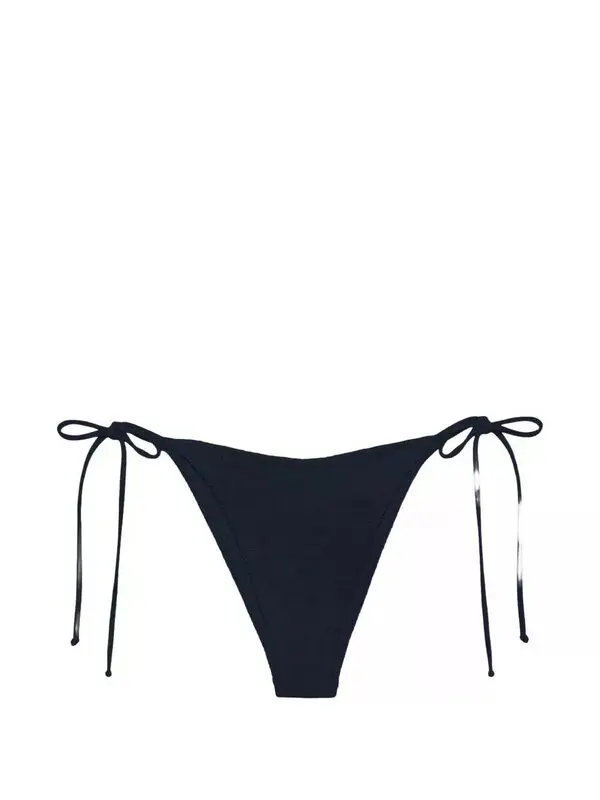 MC2 SAINT BARTH Crinkle Side-tie Bikini Bottoms