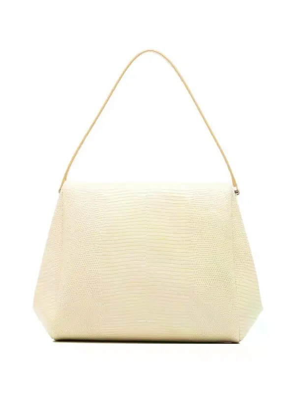 Calvin Klein Tina Logo-print Shoulder Bag - Neutrals