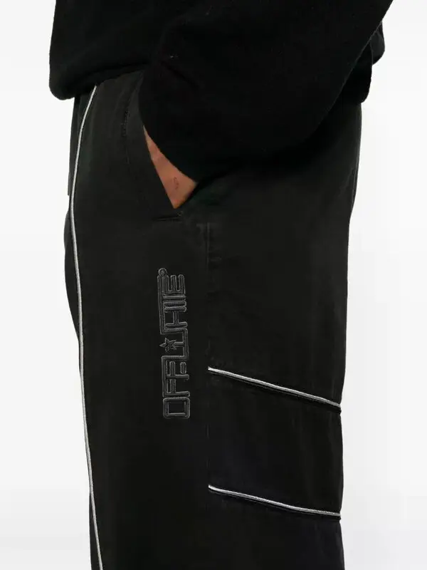 Off-White Faded Piped Trousers