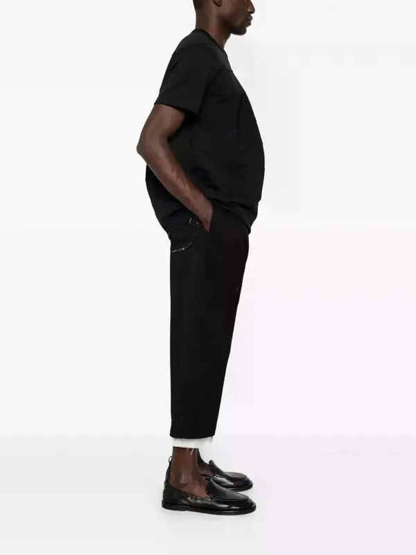 Comme Des Garçons Panelled Crew-neck T-shirt