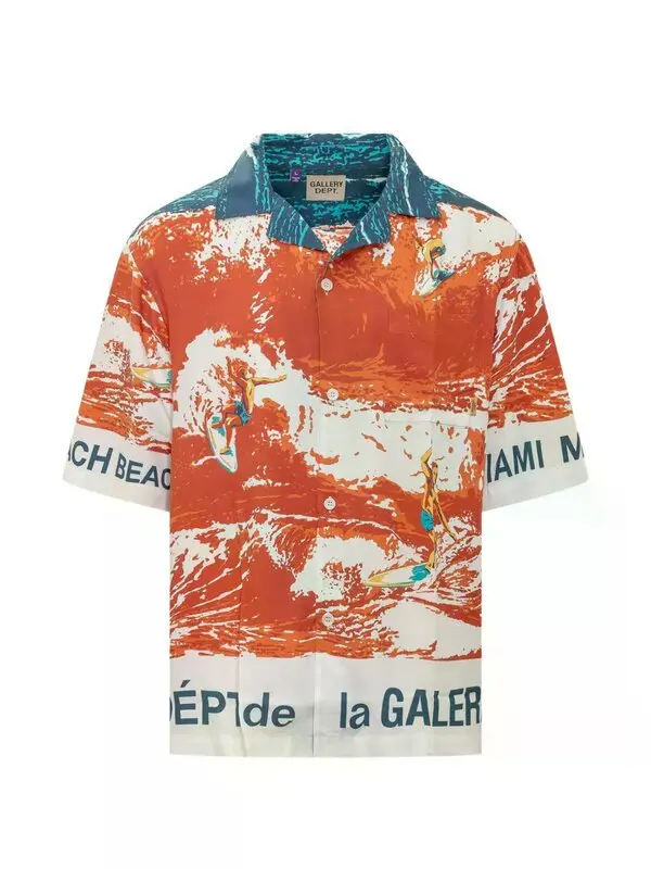 GALLERY DEPT. Graphic Print Shirt - Red