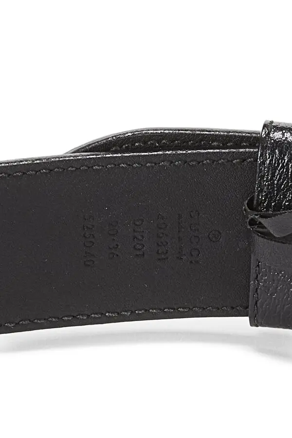 Gucci Gg Marmont Belt - Black